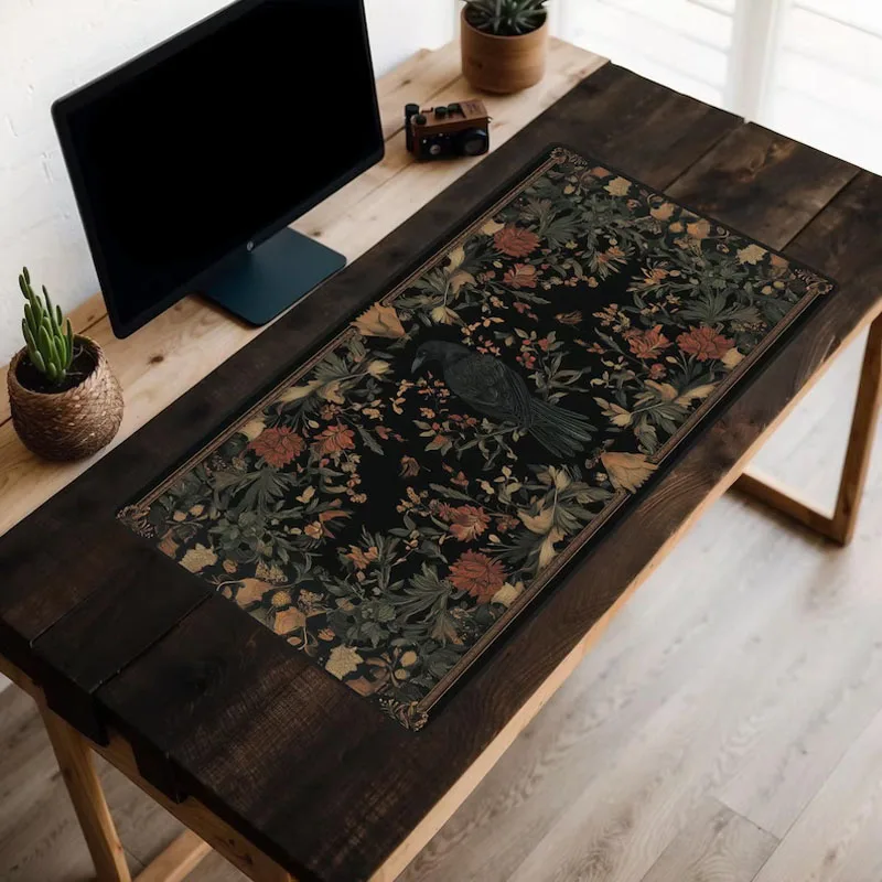 Crow Medieval Desk Mat: The Ultimate Blend of Fantasy, Function, and ...