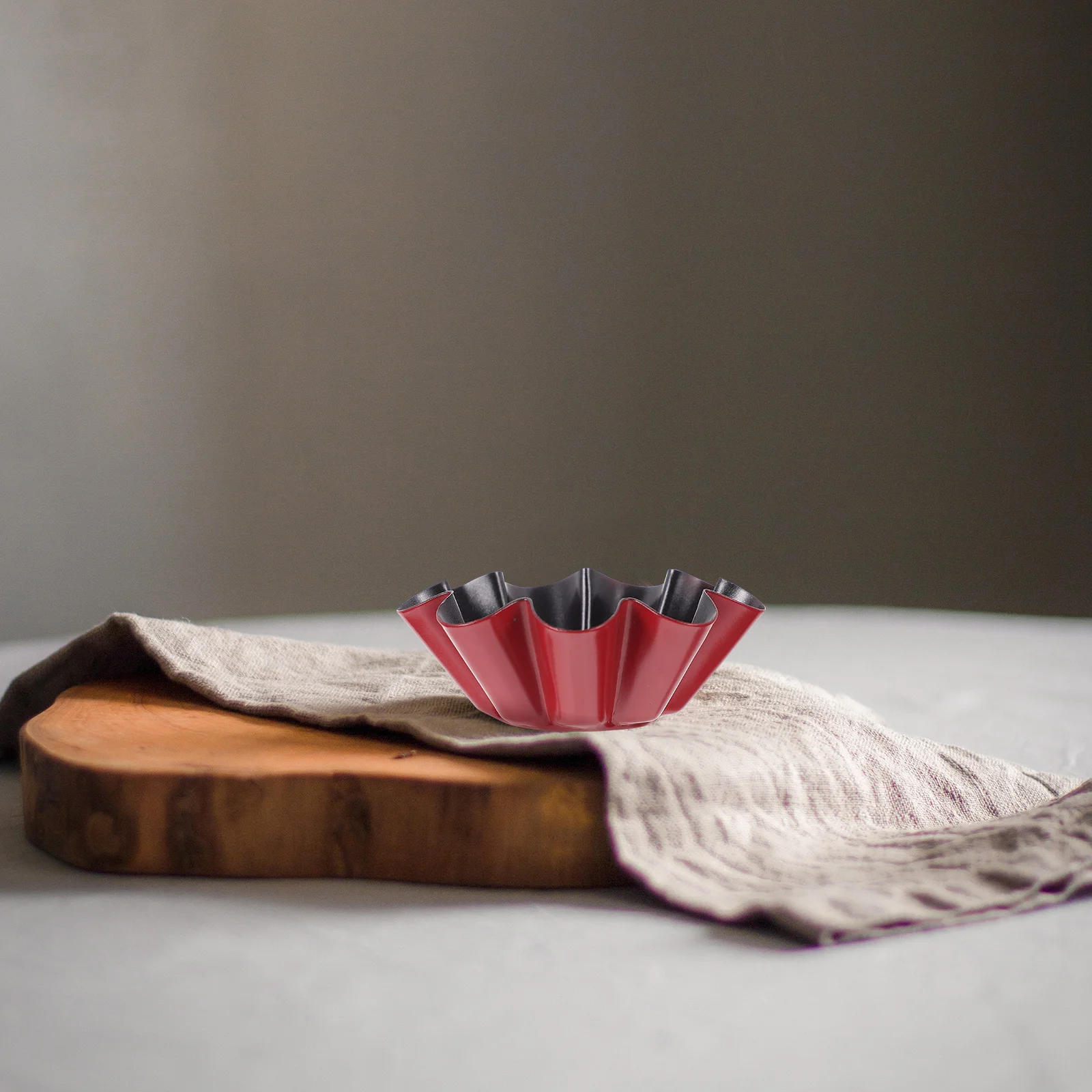 4-Pcs-Flower-Shaped-Egg-Tart-Mold-Cake-Baking-Carbon-Steel-Muffin ...