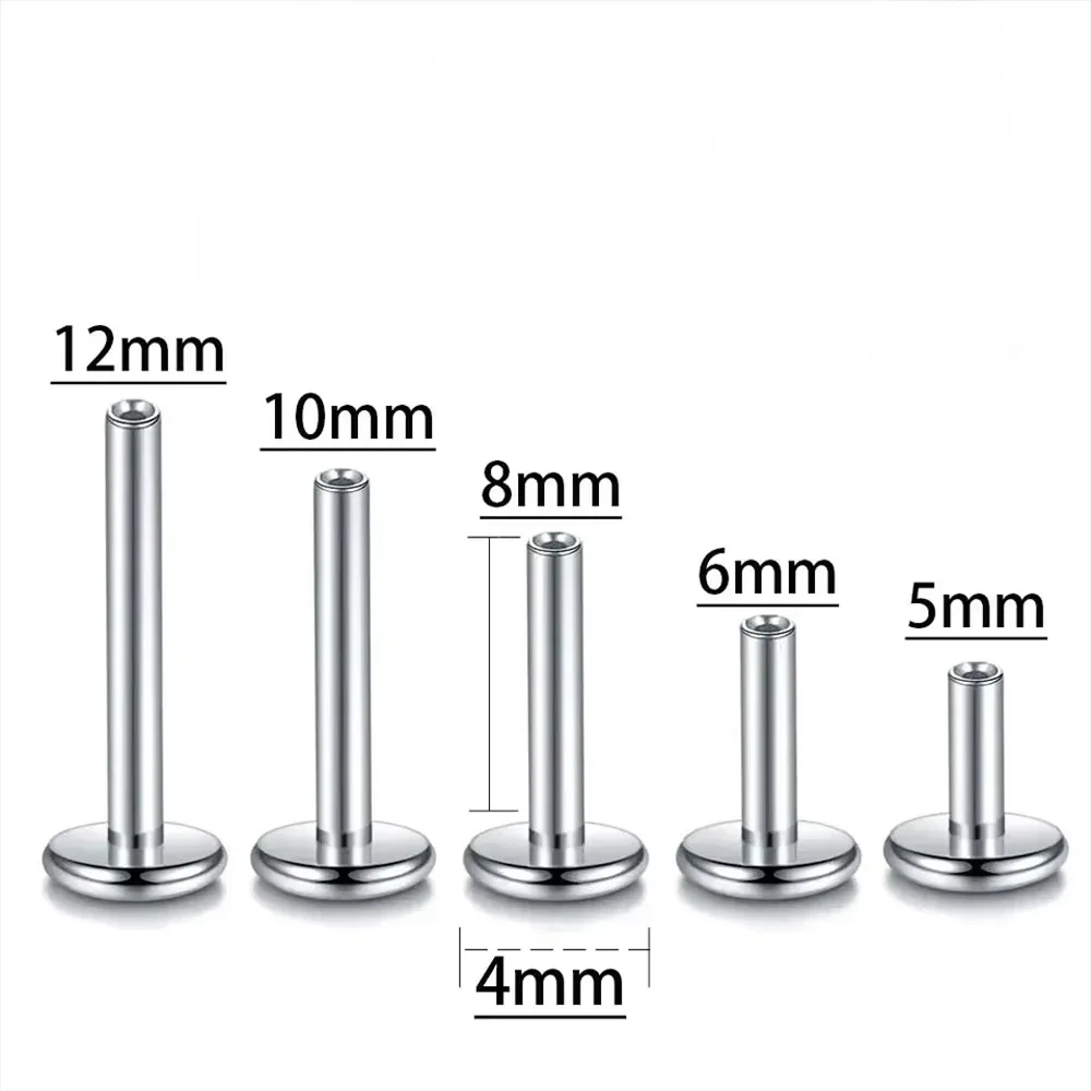 Wholesale Threadless Base ASTM F136 Titanium Jewelry Push In Tunnel ...