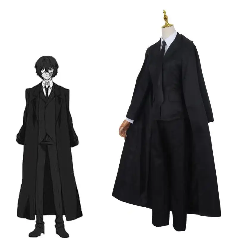 Anime-Bungou-Stray-Dogs-Nakahara-Chuuya-Cosplay-Man-Costume-Wig-Hat ...