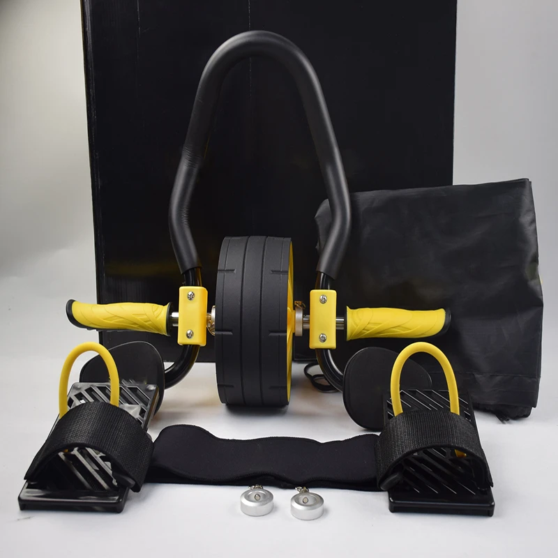 Multifunction Abdominal Roller Wheel Gym Body Arm Waist Leg Belly Ab ...