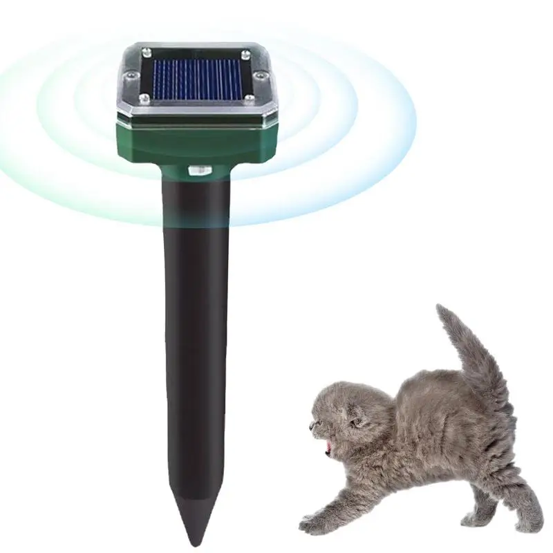 Repelente-de-gatos-ultras-nico-para-exteriores-Material-ABS-electr-nico ...