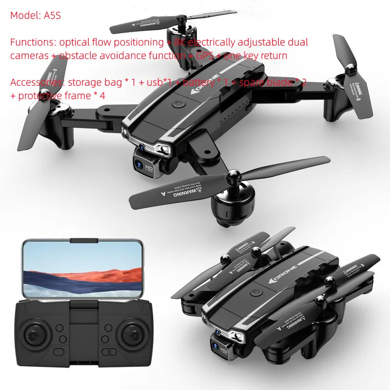 GPS Drone Optical Flow Positioning 8K HD Camera Drone Aerial ...