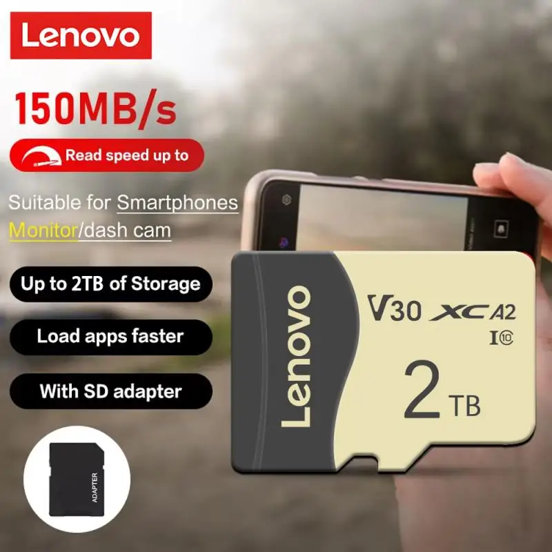 Lenovo-Genuine-Micro-TF-SD-Card-128GB-512SD-Memory-Card-2TB-1TB-Flash ...