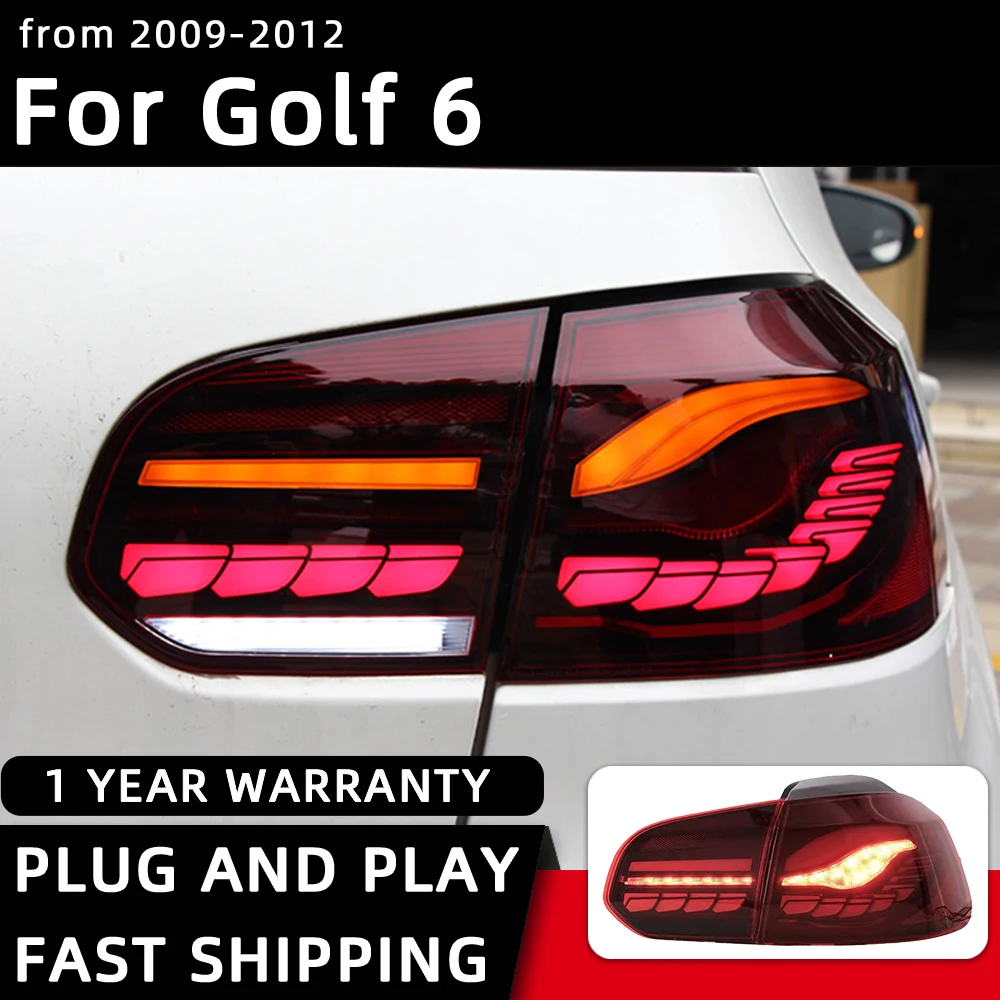 Car-Styling-Taillights-for-VW-Golf-6-LED-Tail-Lamp-2009-2012-Golf6-MK6 ...