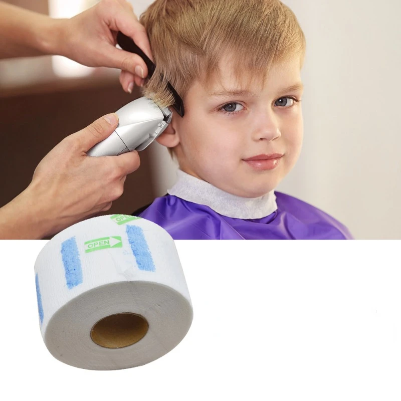 1volume-Barber-Neck-Paper-Disposable-Muffler-Paper-Hair-Cutting ...