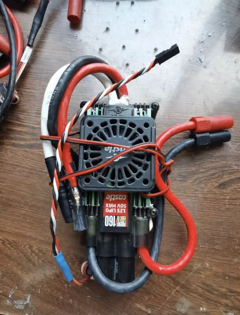 Castle Creations Phoenix Edge 160HVF 50V 160-Amp ESC w/Fan MIN: 3S LiPo ...