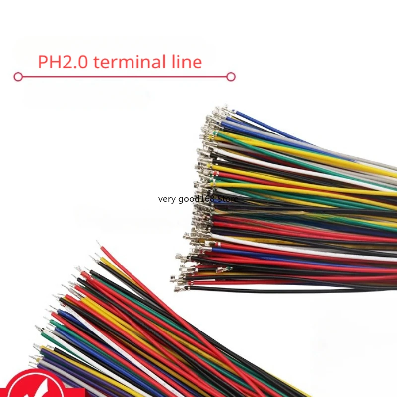 100PCS PH2.0 Terminal Wire Spacing 2.0mm Terminal Single Head ...