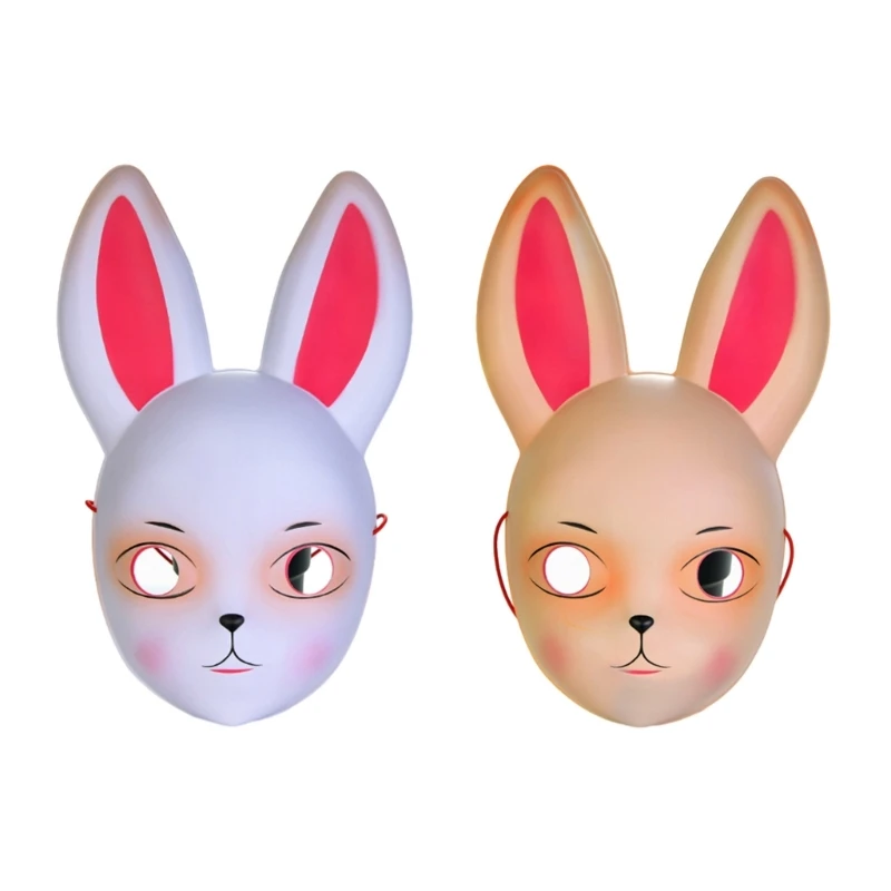 Bunnies-Mask-Masquerade-Rabbit-Mask-for-Birthday-Easter-Halloween-Party ...