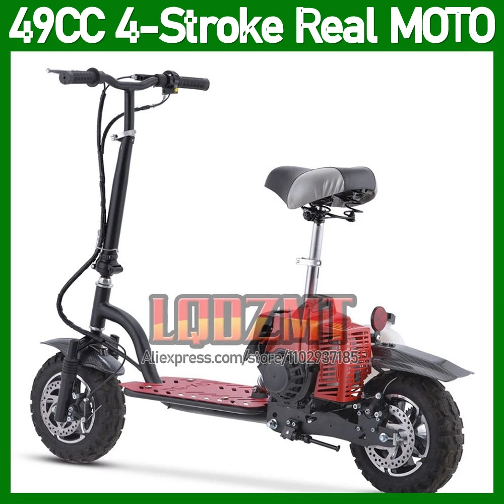 2025 Folding Adult Mini Motorcycle 49CC 50CC 4 Stroke Mountain Gasoline ...