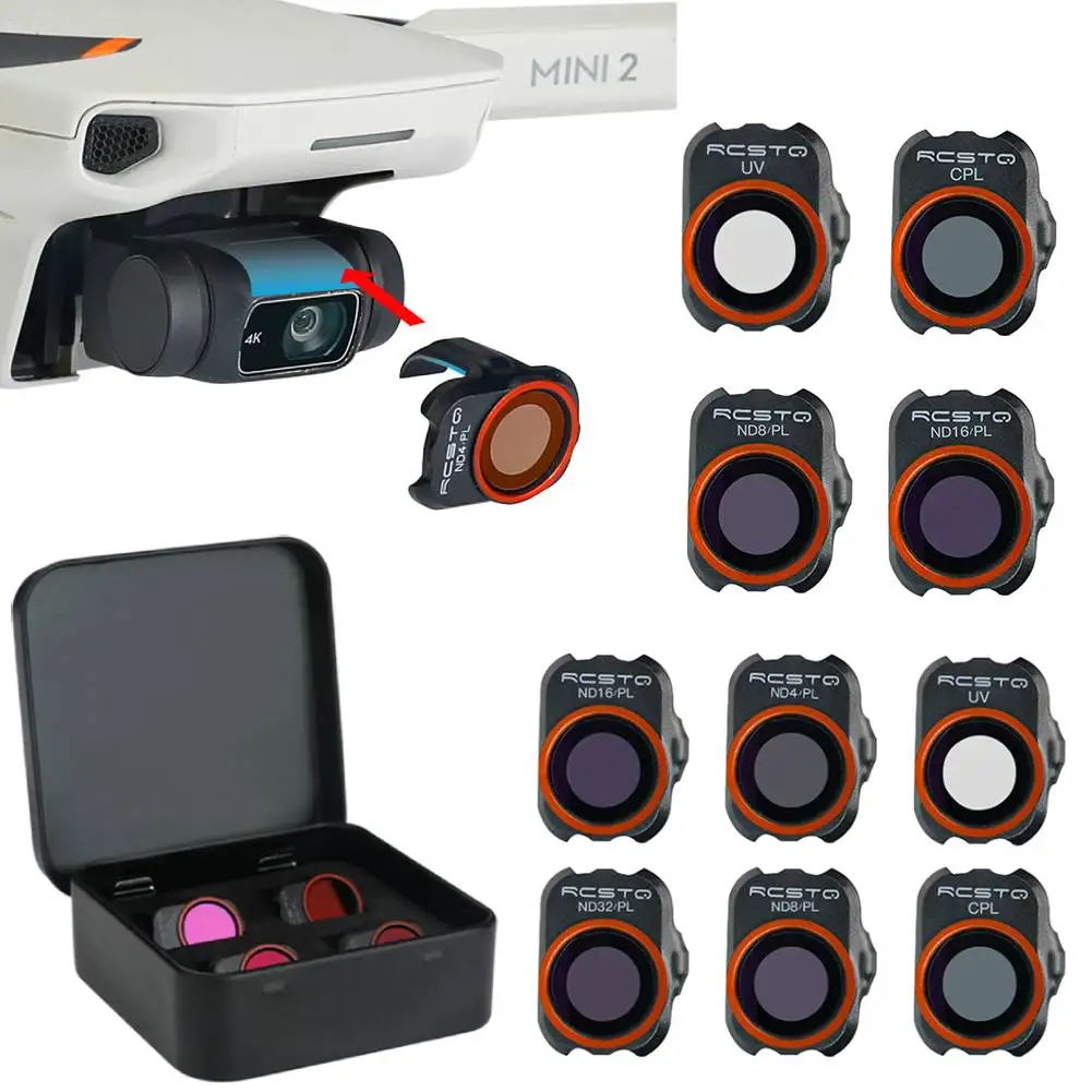 Mini Lens Filters Kit for DJI Mavic Mini 1 2 SE with UV CPL ND PL ...