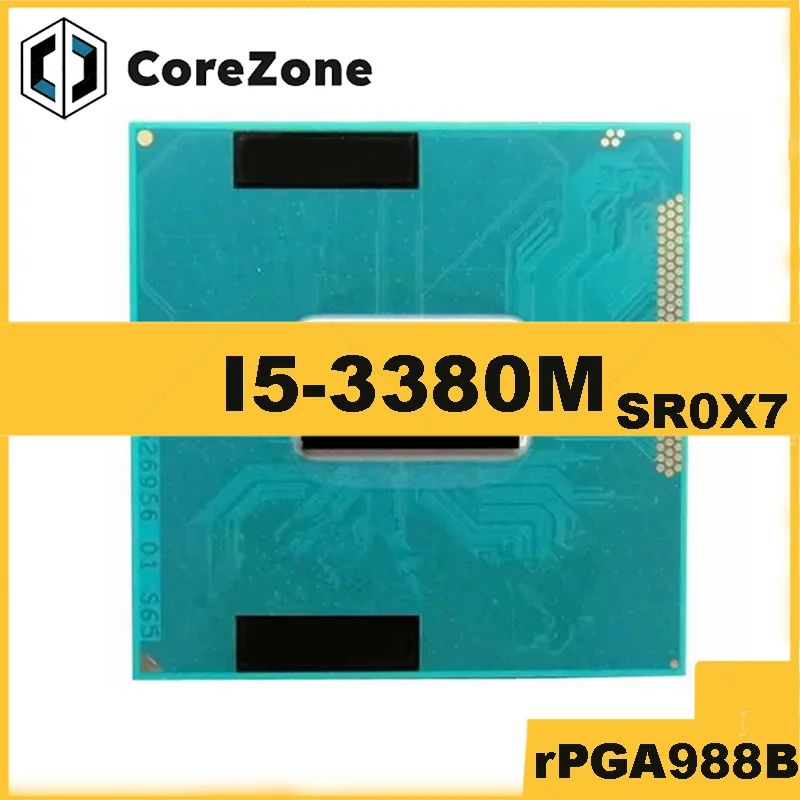 Usado Core i5 3380M i5-3380M SR0X7 2.9 GHz Dual-Core Quad-Thread CPU 3M ...