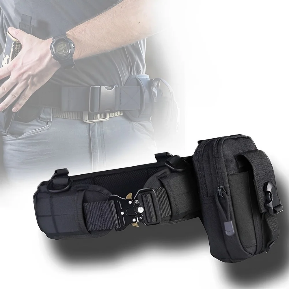 Multifunction-Outdoor-MOLLE-Tactical-Battle-Belt-Hunting-Set-Belt ...