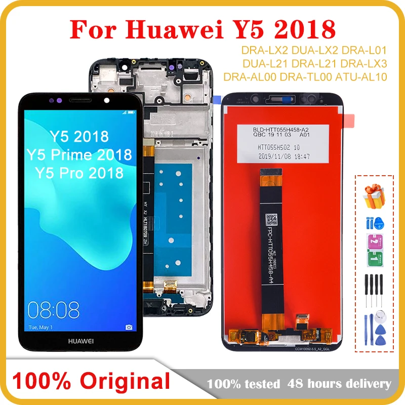 Pantalla-LCD-Original-de-5-45-pulgadas-para-Huawei-Y5-2018-Y5-Prime ...
