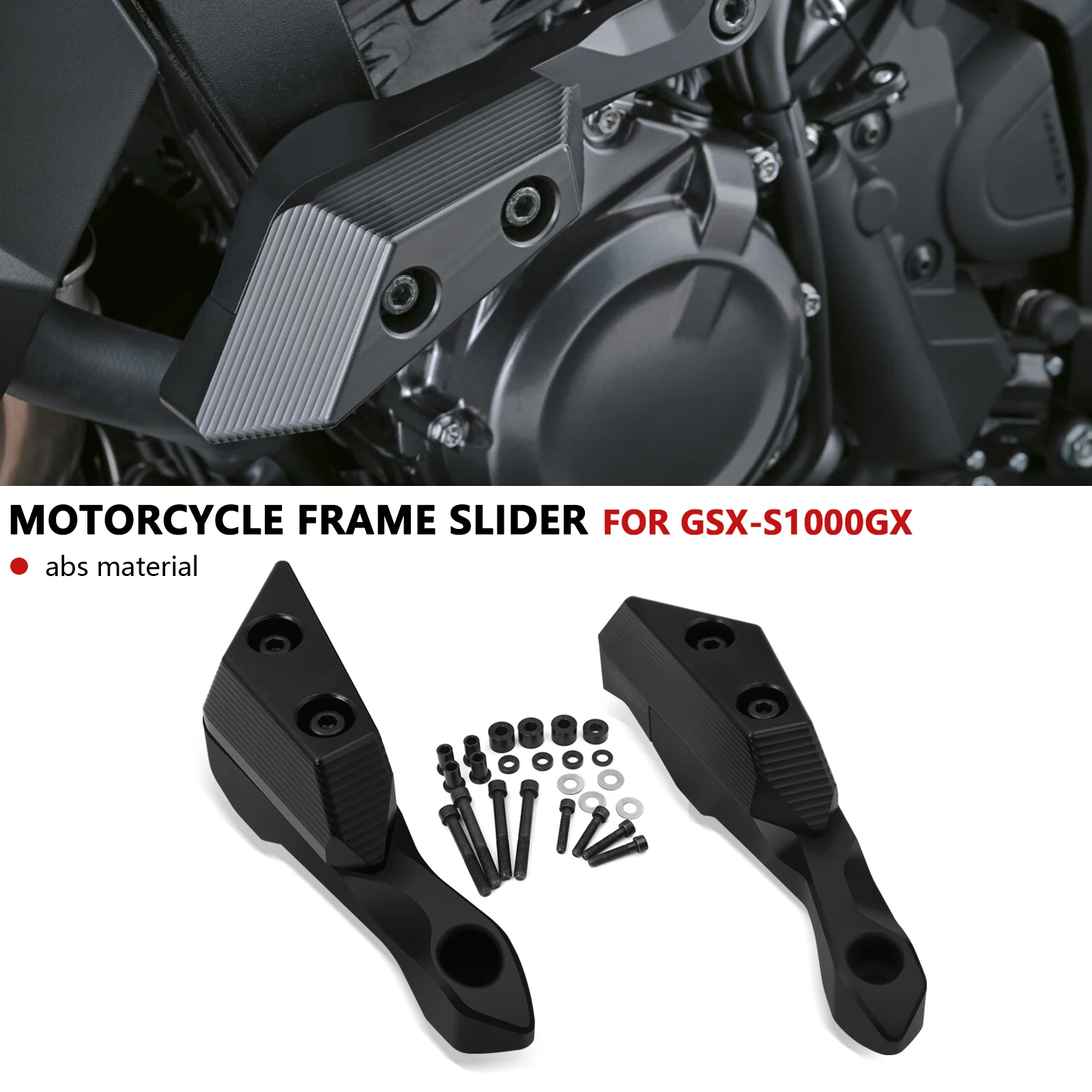 For GSX-S1000GX GSXS1000 GX 2024 Motorcycle Crash Bars Slider Frame ...