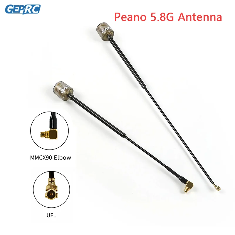 2PCS GEPRC Peano 5.8G Antenna Micro Lollipop RHCP MMCX UFL Image ...