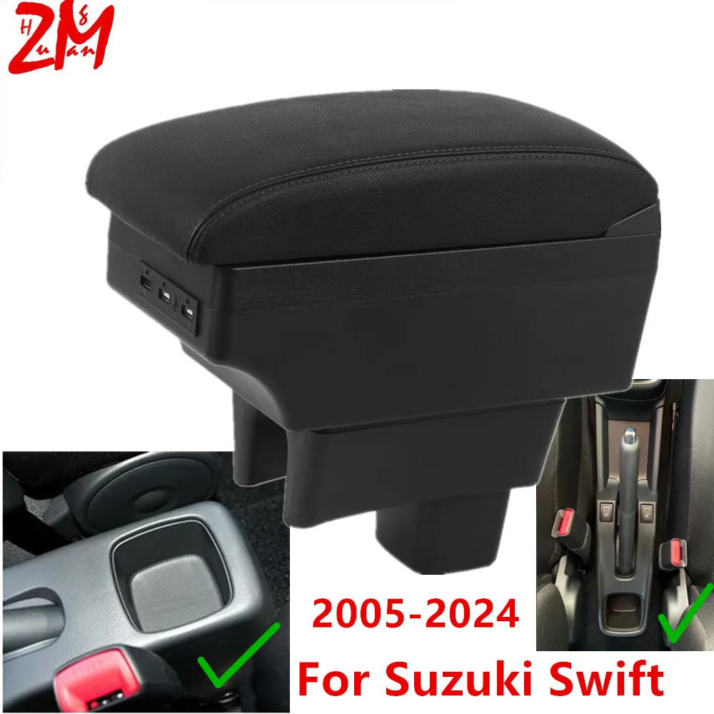 Armrest Box For Suzuki Swift 2005-2024 Car Armrest Box Center Console ...