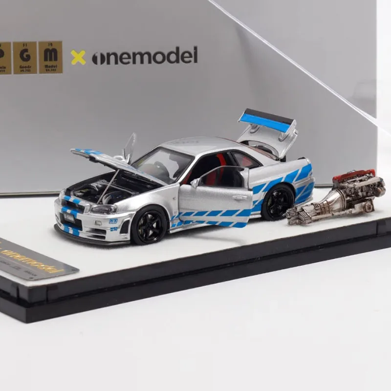 PGM-Limited-1-64-Nissan-GTR34-Z-TUNE-GT-R-R34-Full-Open-Alloy ...