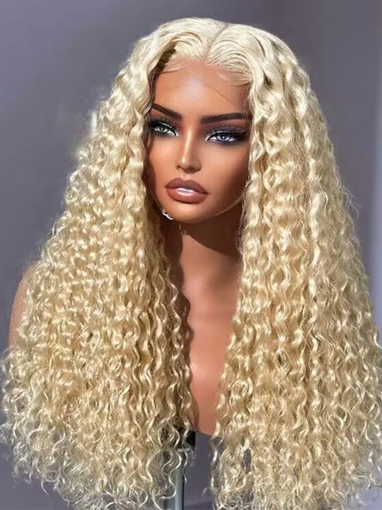 613 Deep Wave Frontal Wig 13x6 HD Water Wave Lace Front Wigs 220 ...