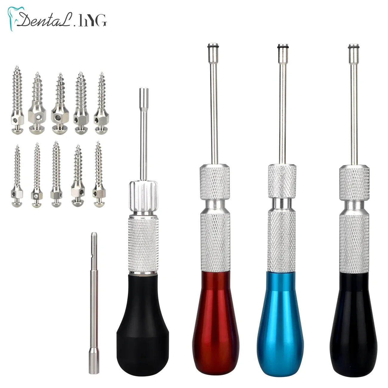 Dental-Orthodontic-Mini-Micro-Bone-Screws-Titanium-Screwdriver-Self ...