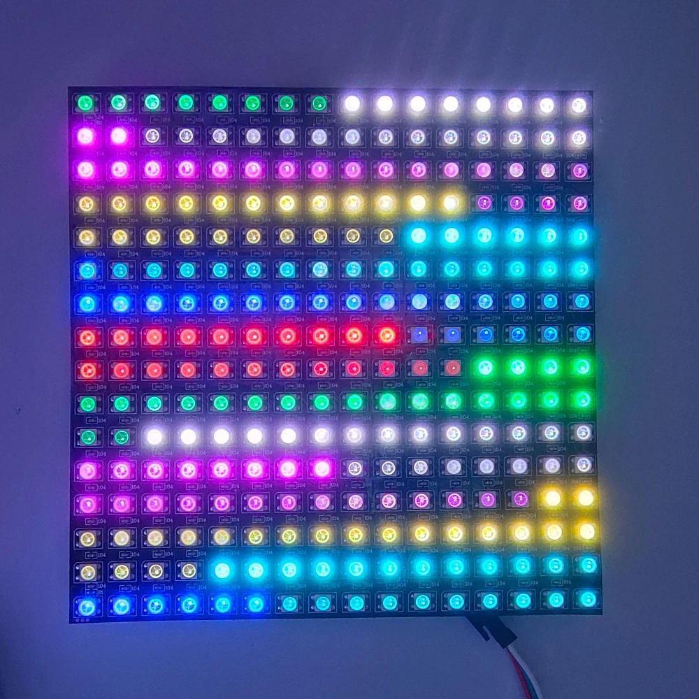 WS2812B-RGB-Matrix-LED-Panel-Light-WS2812-Digital-Flexible-Individually ...
