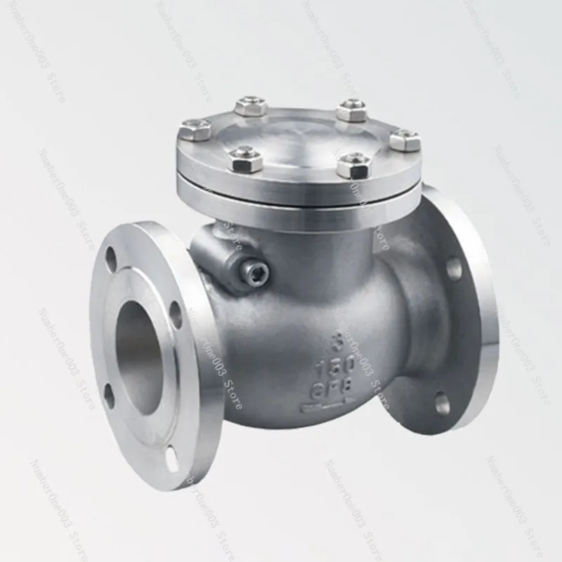 304-stainless-steel-check-valve-H44W-150LB-heat-transfer-oil-pipeline ...
