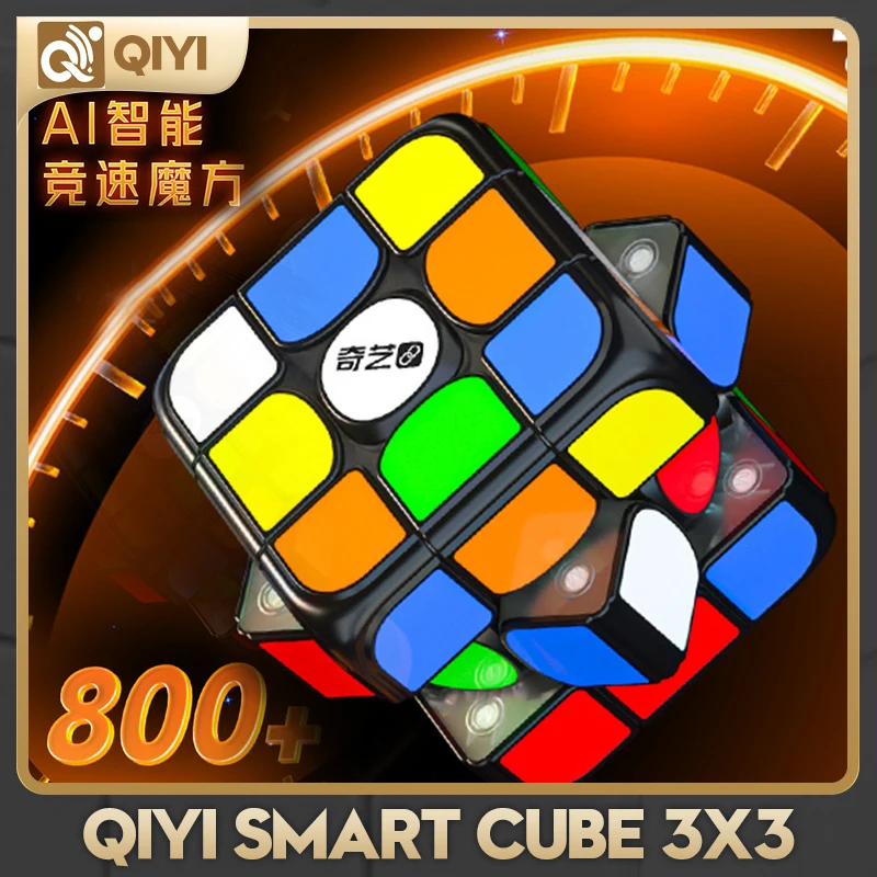 Qiyi-Smart-Cube-3x3-AI-Magnetic-Magic-Cube-3x3x3-Magnets-Smart-Speed ...