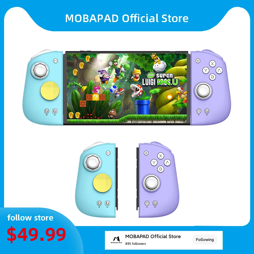 MOBAPAD-M6-Gemini-2-Game-Controller-Joypad-with-Hall-Joystick-Left ...