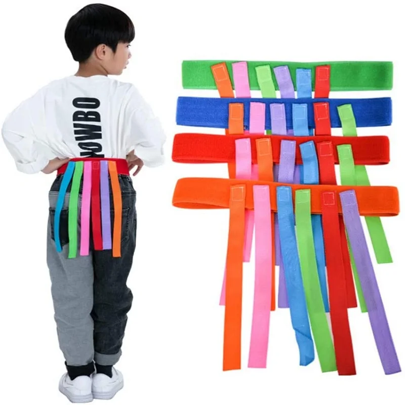 Kids Interactive Catch Tail Games Belt Pull Tails Activity Outdoor ...