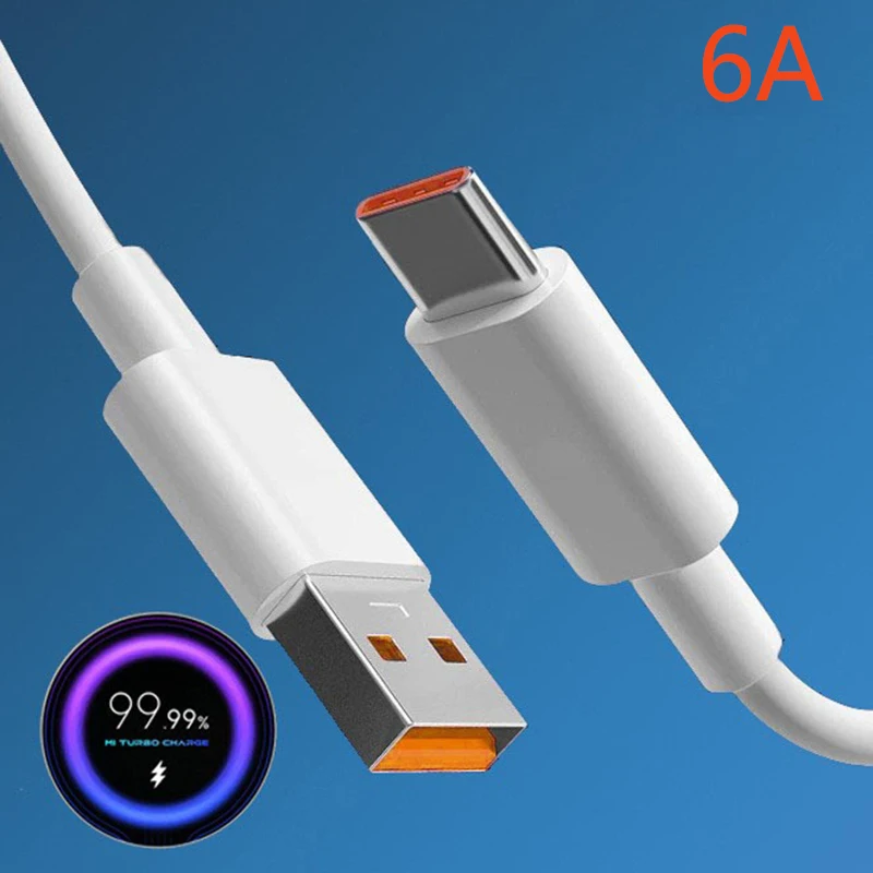 Xiaomi-Usb-Type-C-Cable-6A-120W-67W-Fast-Charging-Cord-Type-C-Turbo ...