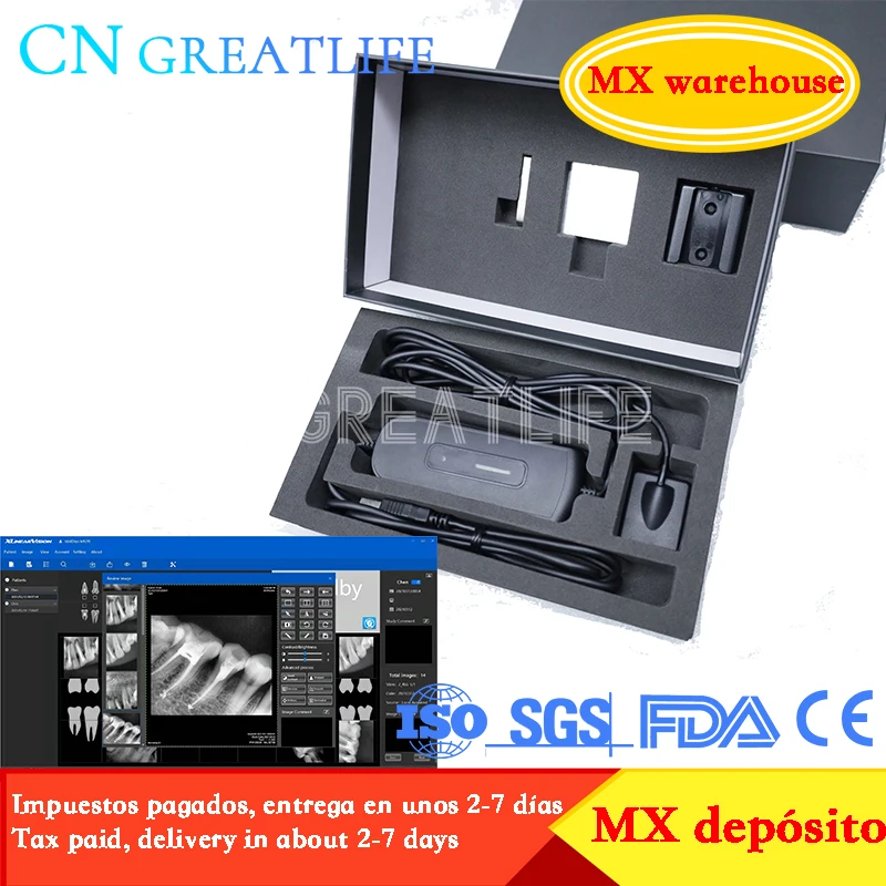 Intraoral Imaging System Digital Dental Sensor X-ray Dental Sensor Rvg ...