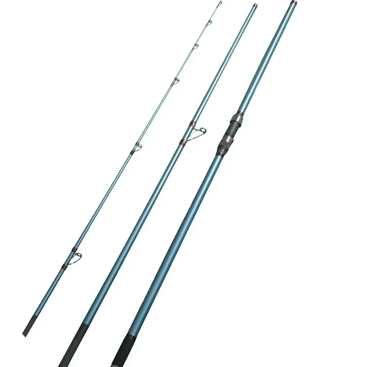 Fishing-Rod-4-2M-three-links-Surf-Casting-Fishing-Rod-Solid-Blank ...