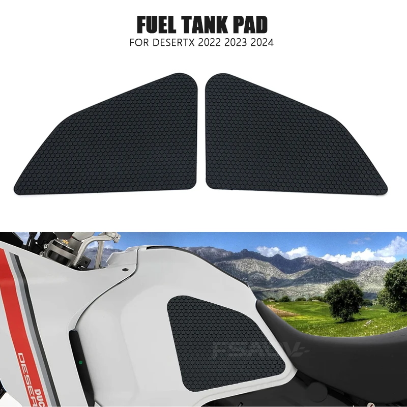 Tank Pad Gas Tank Traction Pads For Ducati DesertX Desert X 2022-2024 ...