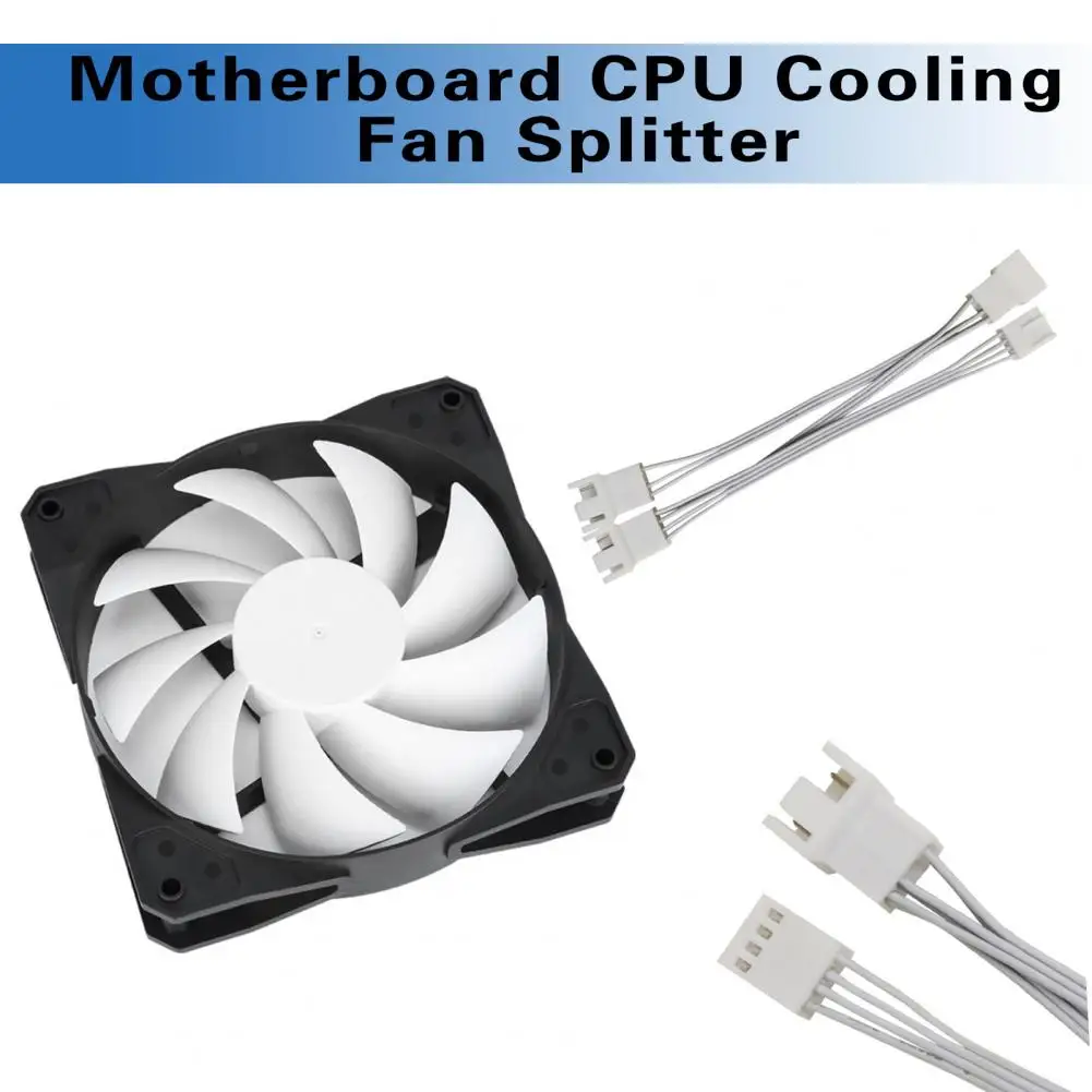 PWM-Fan-Splitter-Cable-4Pin-Motherboard-CPU-Cooler-Cooling-Fan-1-to-3 ...