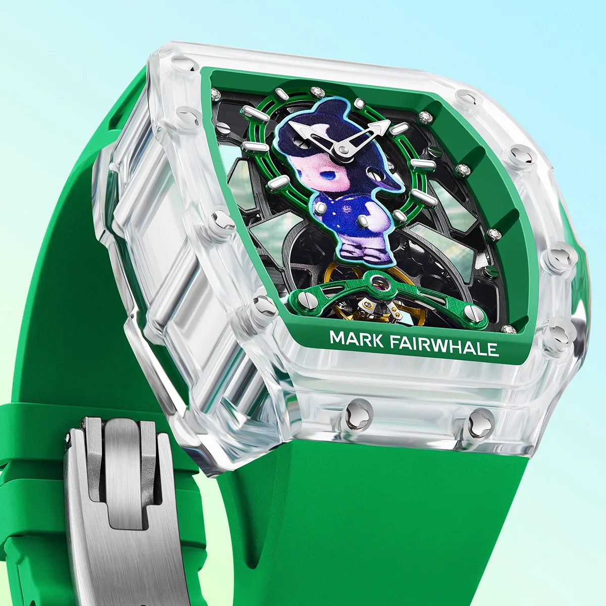 Mark Fairwhale Brand Luxury Tourbillon Mechanica Watch Men Sports ...