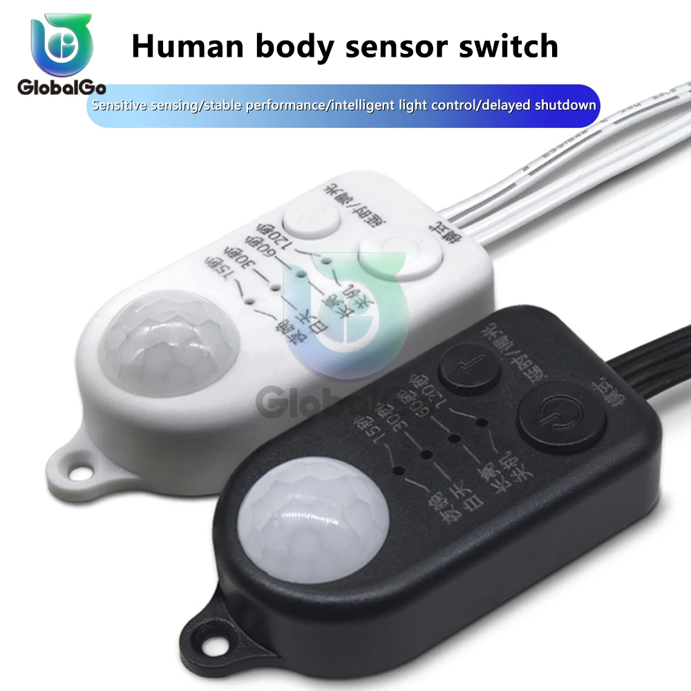 DC5-24V-USB-PIR-DC-Motion-Sensor-Switch-Body-Infrared-Intelligent ...