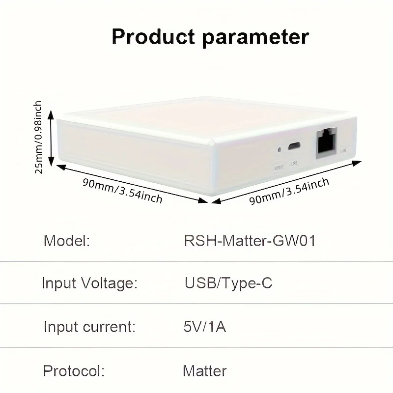New Protocol Matter Thread Hub Zigbee Smart Home Bridge Matter Gateway ...
