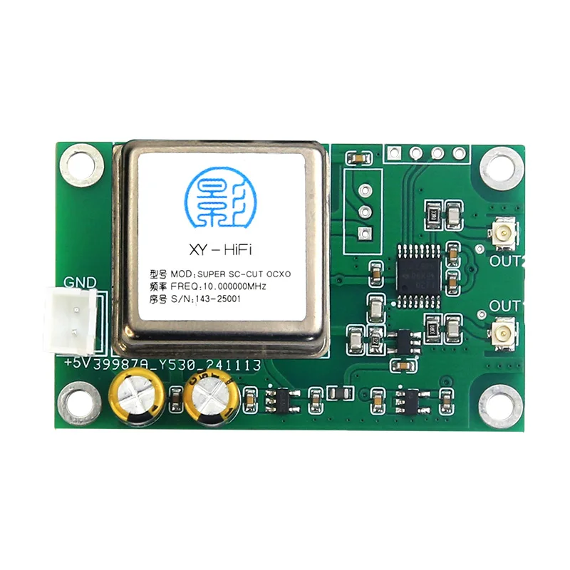 OCXO 항온 수정 발진기 시계 10MHz 주파수 다중 채널 주파수 참조 PLL 출력 Raspberry Pi ...