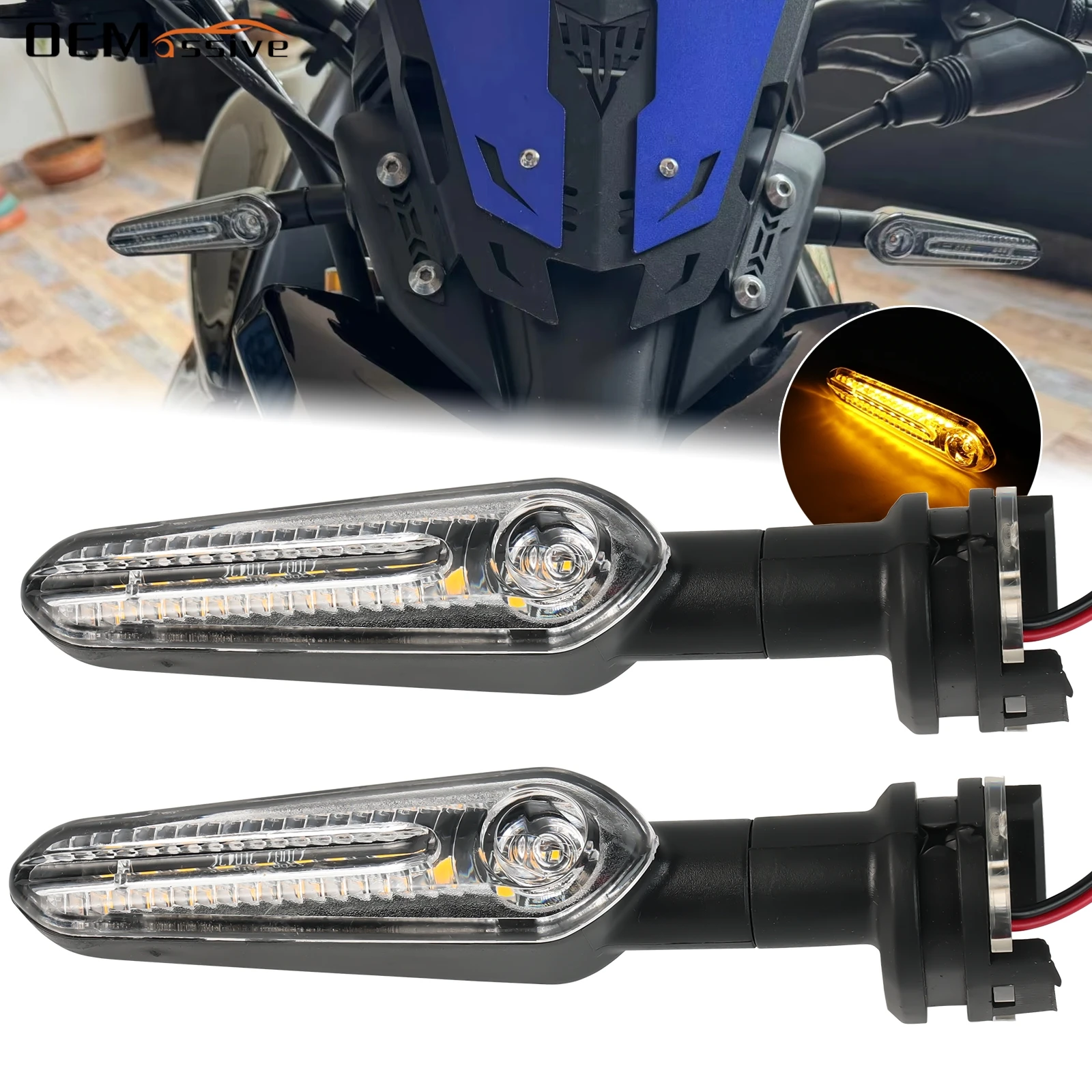 For YAMAHA MT07 Blinker Tenere 700 MT09 Tracer900 MT10 03 LED Turn ...