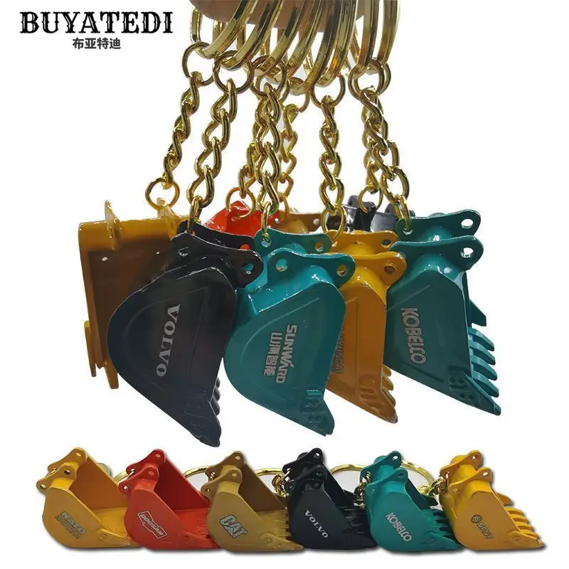 Excavator-Accessories-Key-Chain-Gift-For-CAT-SANY-KOMATSU-Excavator ...