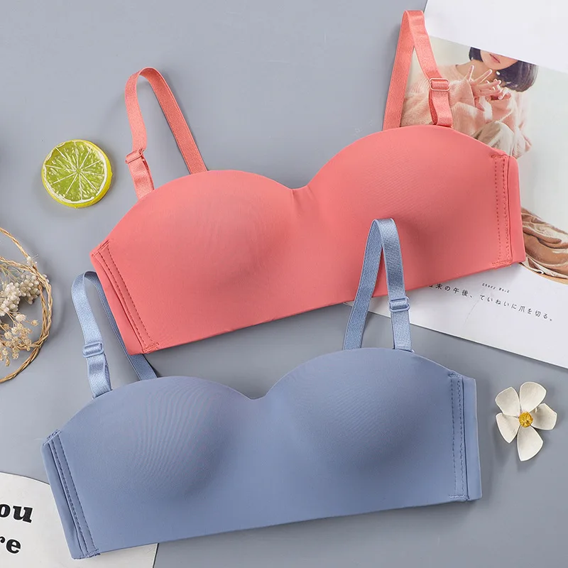 Seamless-Push-Up-Bras-For-Woman-Wireless-Underwear-Sleep-Removable ...
