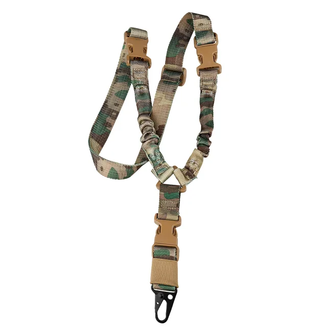 Outdoor Single Point Gun Sling Nylon Shoulder Strap Safety Rifle Rope ...