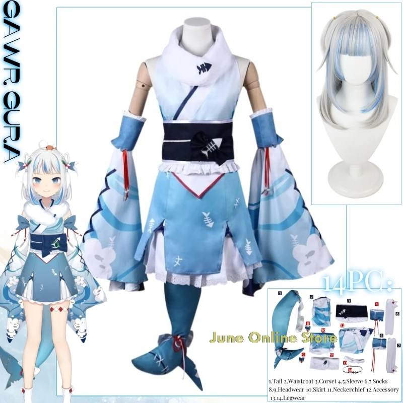 Gawr-Gura-YouTuber-Virtual-VTuber-Hololive-Gawr-Gura-New-Year-Kimono ...
