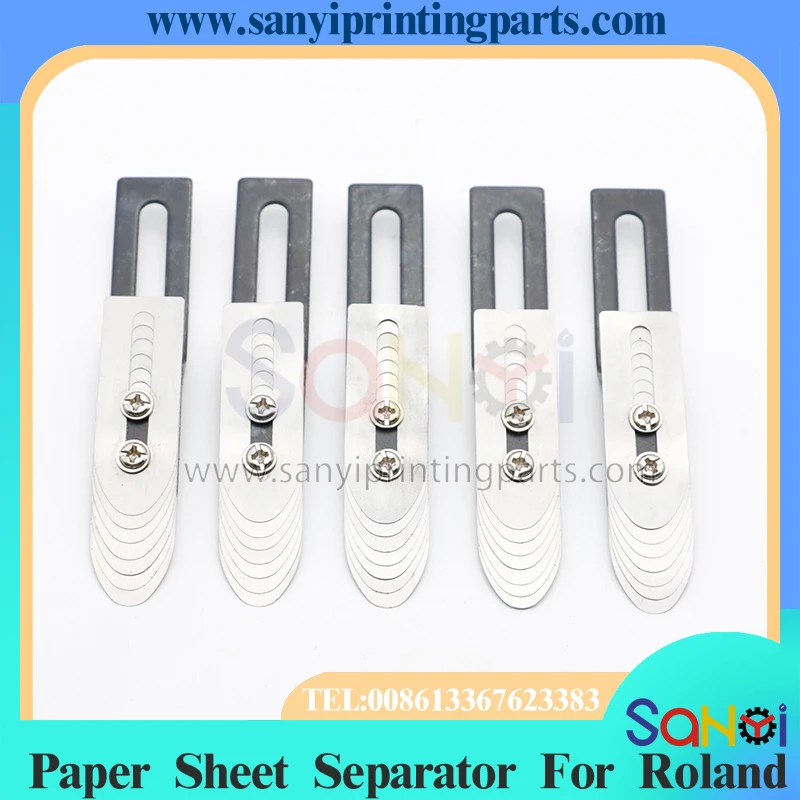 10-Pieces-Best-Quality-Roland-Feeder-Paper-Sheet-Separator-90X15MM-For ...