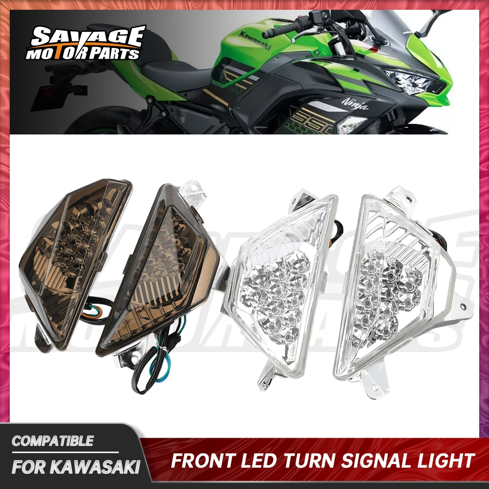 Luces LED intermitentes para motocicleta, accesorio para KAWASAKI NINJA ...