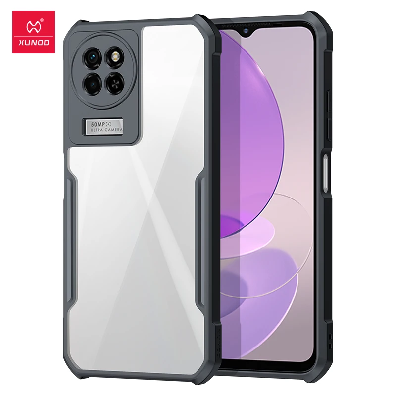 Xundd-casing-Anti-syok-sarung-HP-untuk-Infinix-itel-S23-PC-TPU-Airabg ...