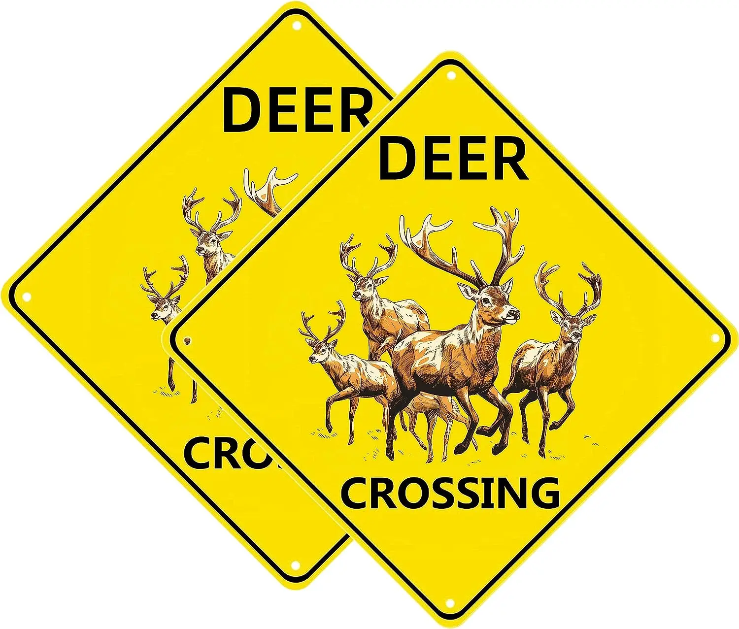Deer Xing Sign