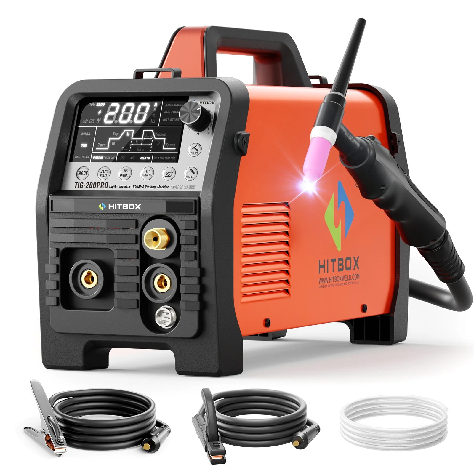 HITBOX TIG COLD Welding Machine 6IN1 MMA/HF/pulse Multifunctional TIG ...