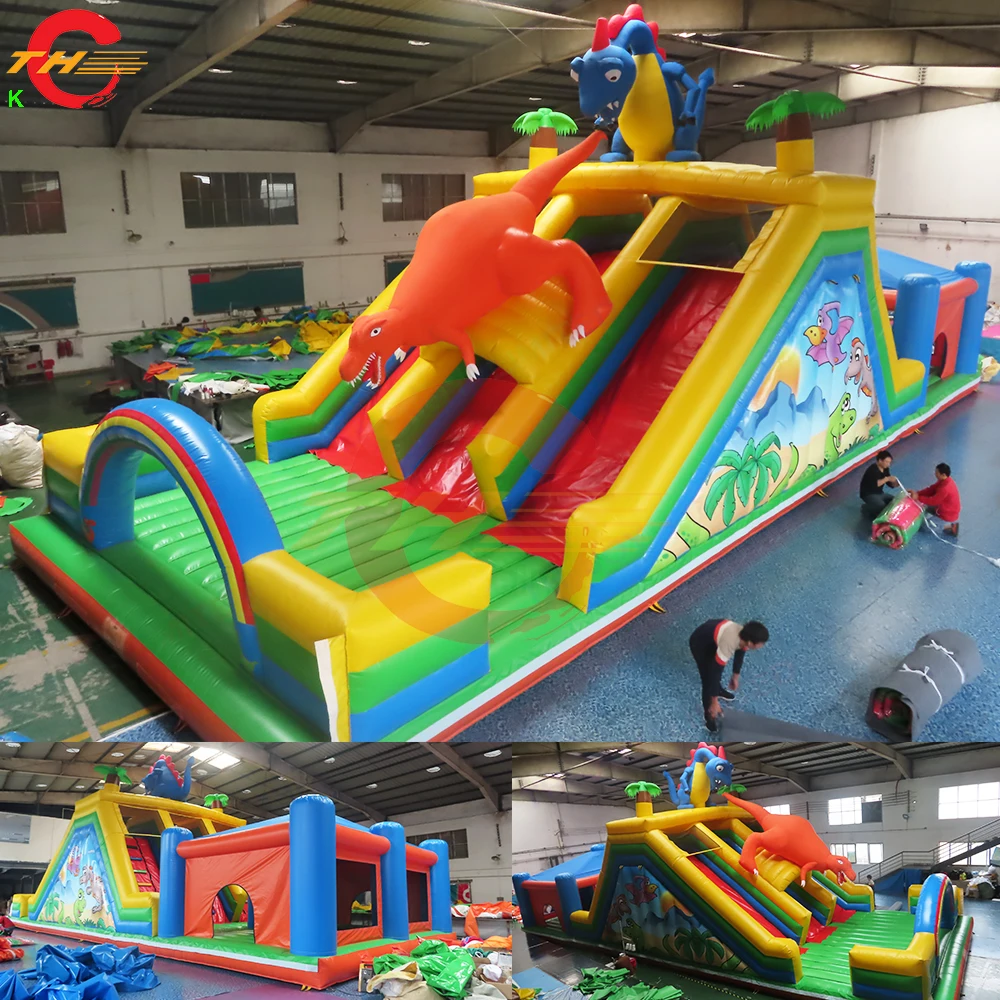 Free-Shipping-25x20x7mH-Giant-Inflatable-Fun-City-Bouncer-Playground ...