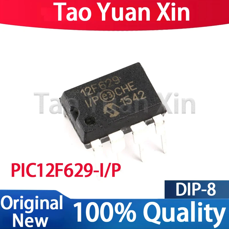 5-piezas-100-Nuevo-PIC12F629-I-P-PIC12F675-I-P-PIC12F629-PIC12F675 ...